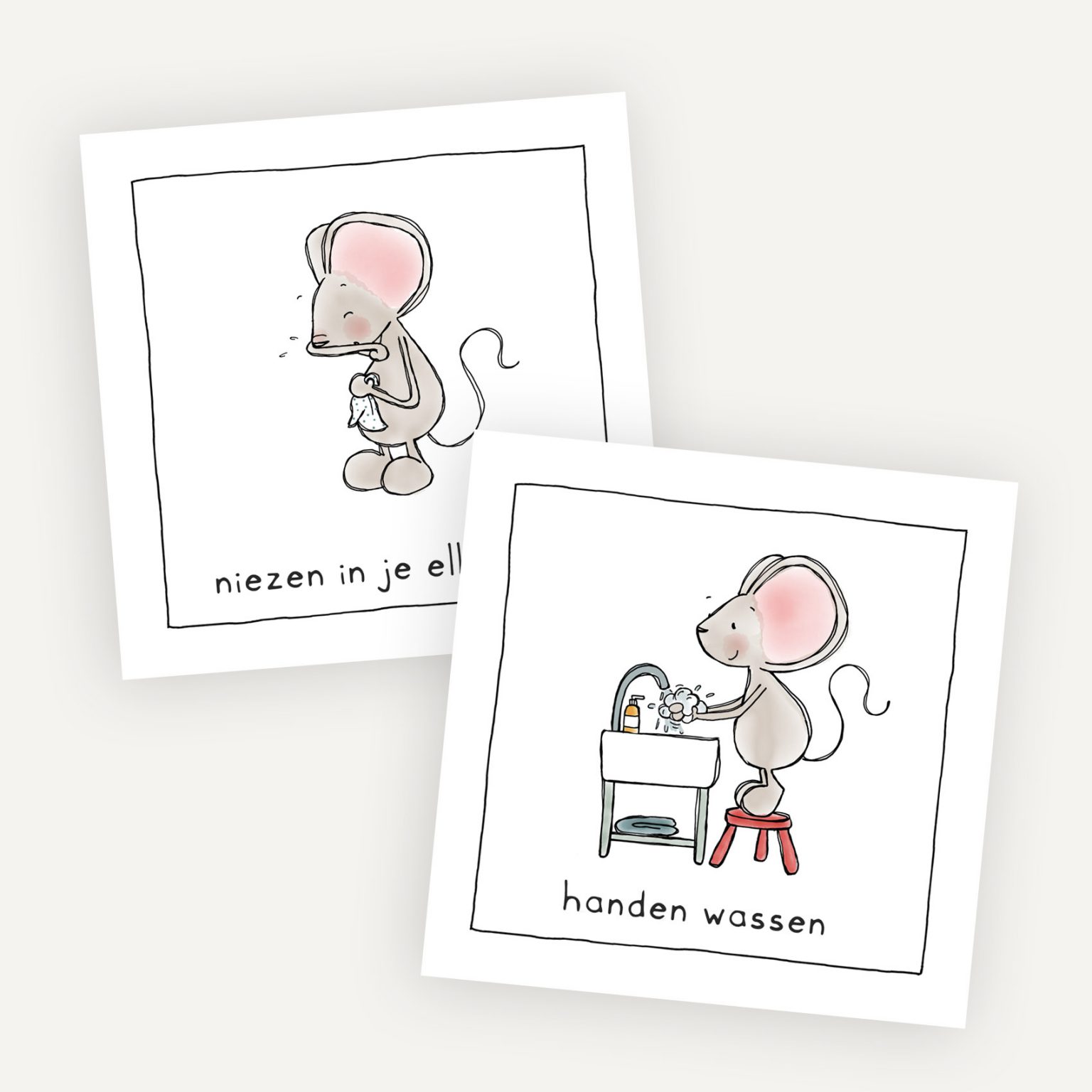 Dagritmekaarten kleuterklas (40) - Thuis bij Muis