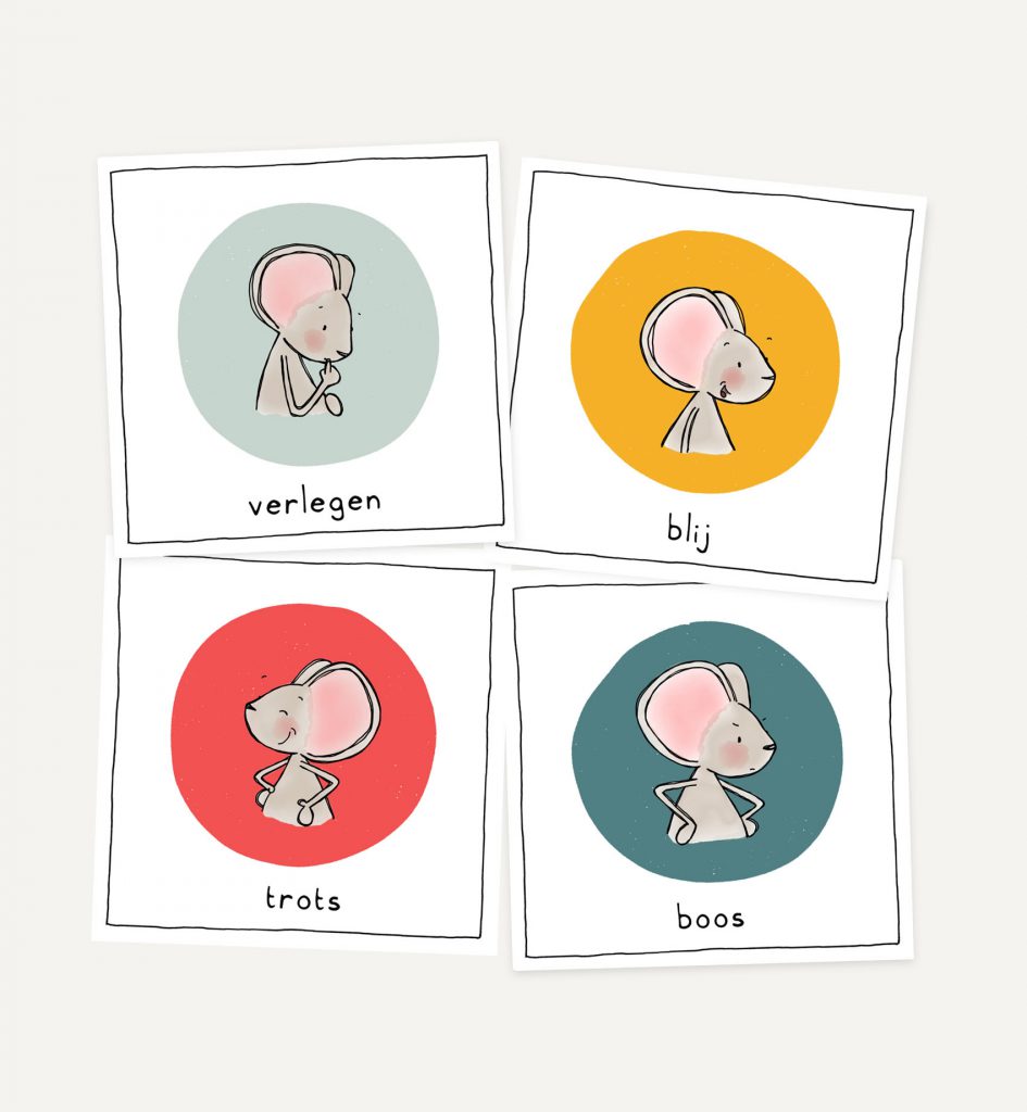 Emotiekaarten (download) - Thuis bij Muis