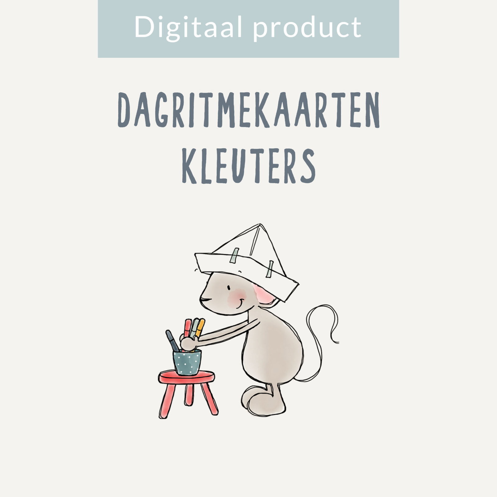 Weekdagenkaarten (download) - Thuis bij Muis