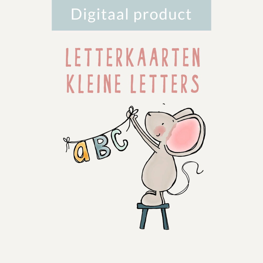 Letterkaarten (download) - Thuis bij Muis