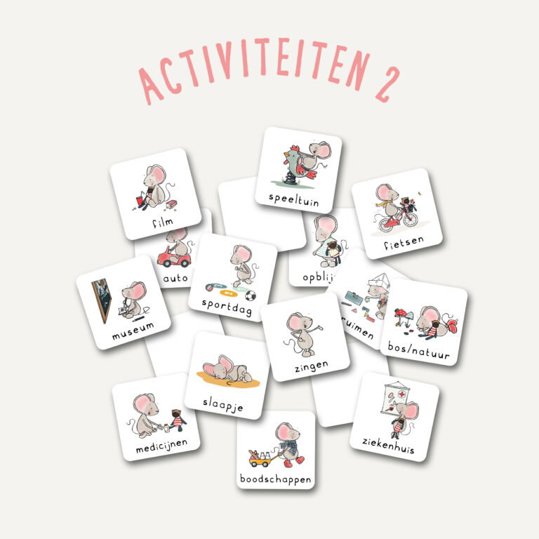Planbord magneetsets - Thuis bij Muis