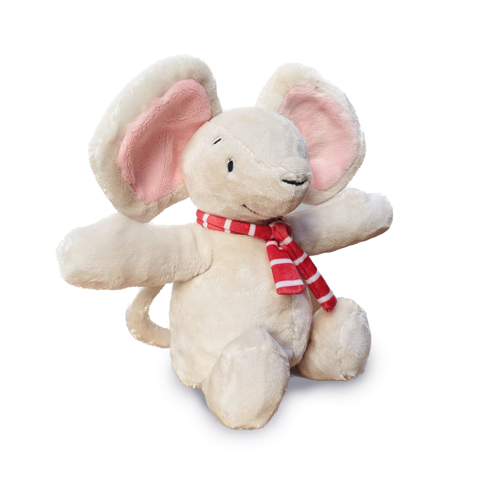 Muis knuffel en handpop - Thuis bij Muis