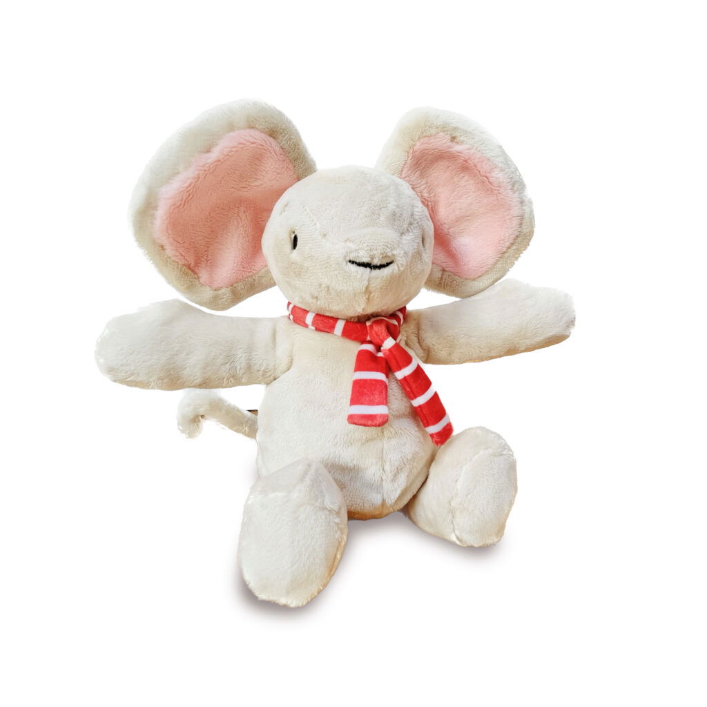 Muis knuffel en handpop - Thuis bij Muis