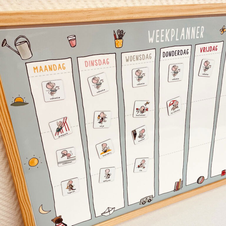 Weekplannerpakket compleet - Thuis bij Muis