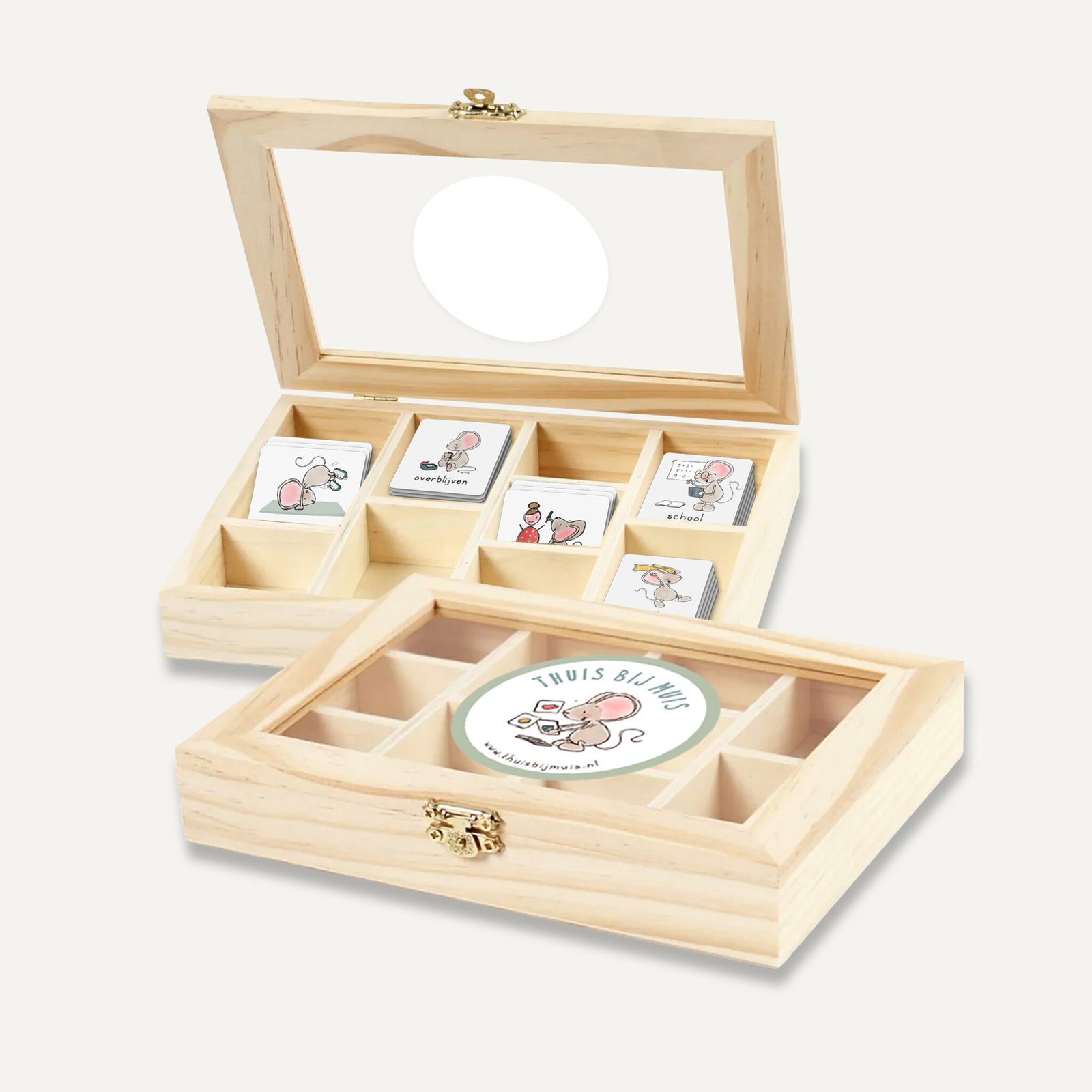 Planbord magneetsets - Thuis bij Muis