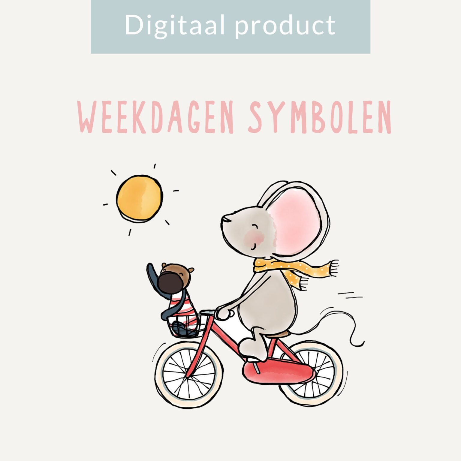 Weekdagenkaarten (download) - Thuis bij Muis